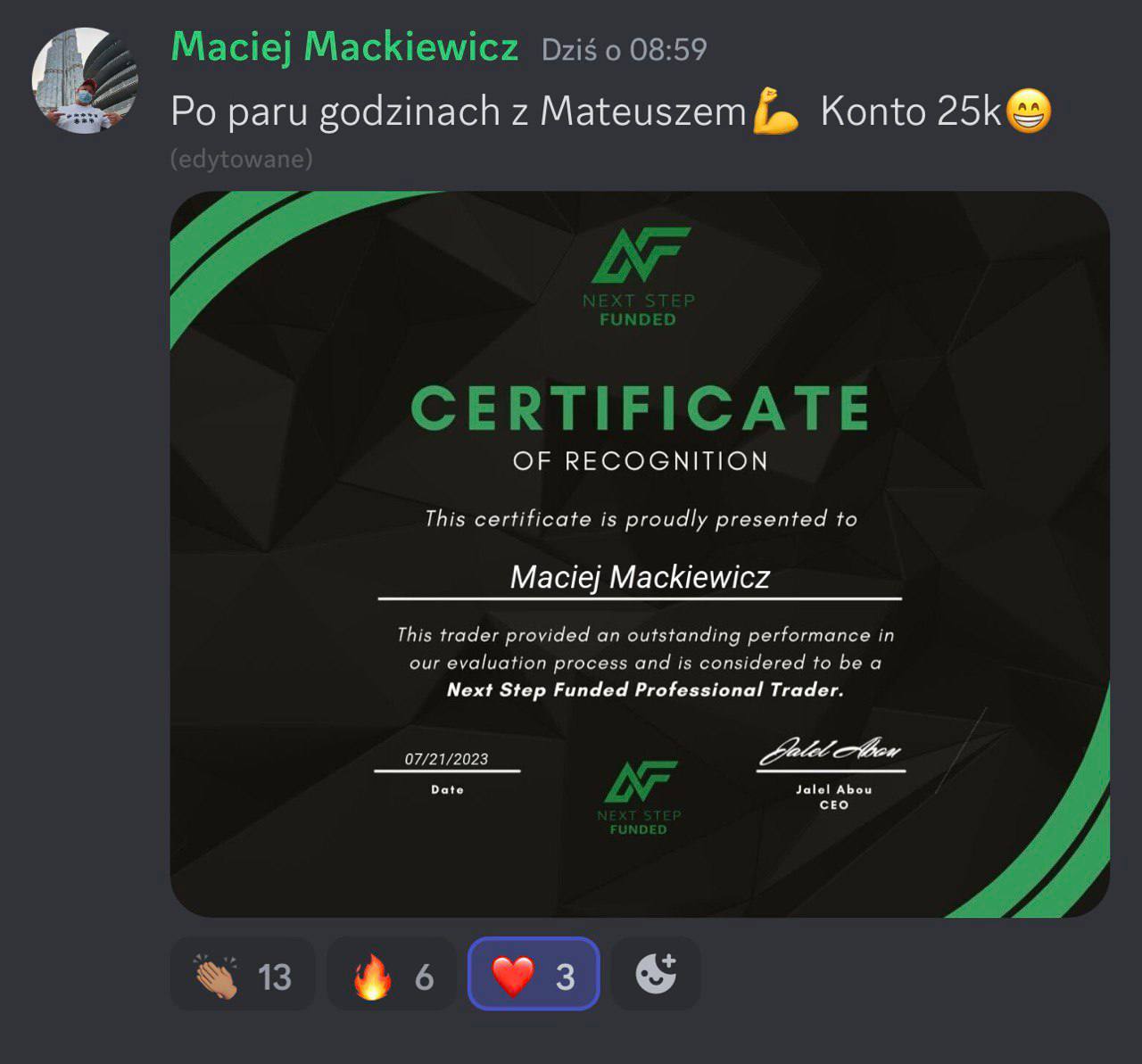 Live Trading - Huracan Trading